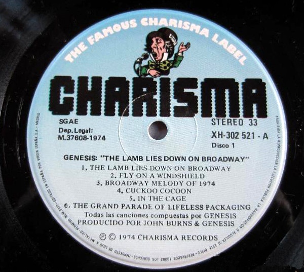 Selos Lendários: The Famous Charisma Label – Consultoria do Rock