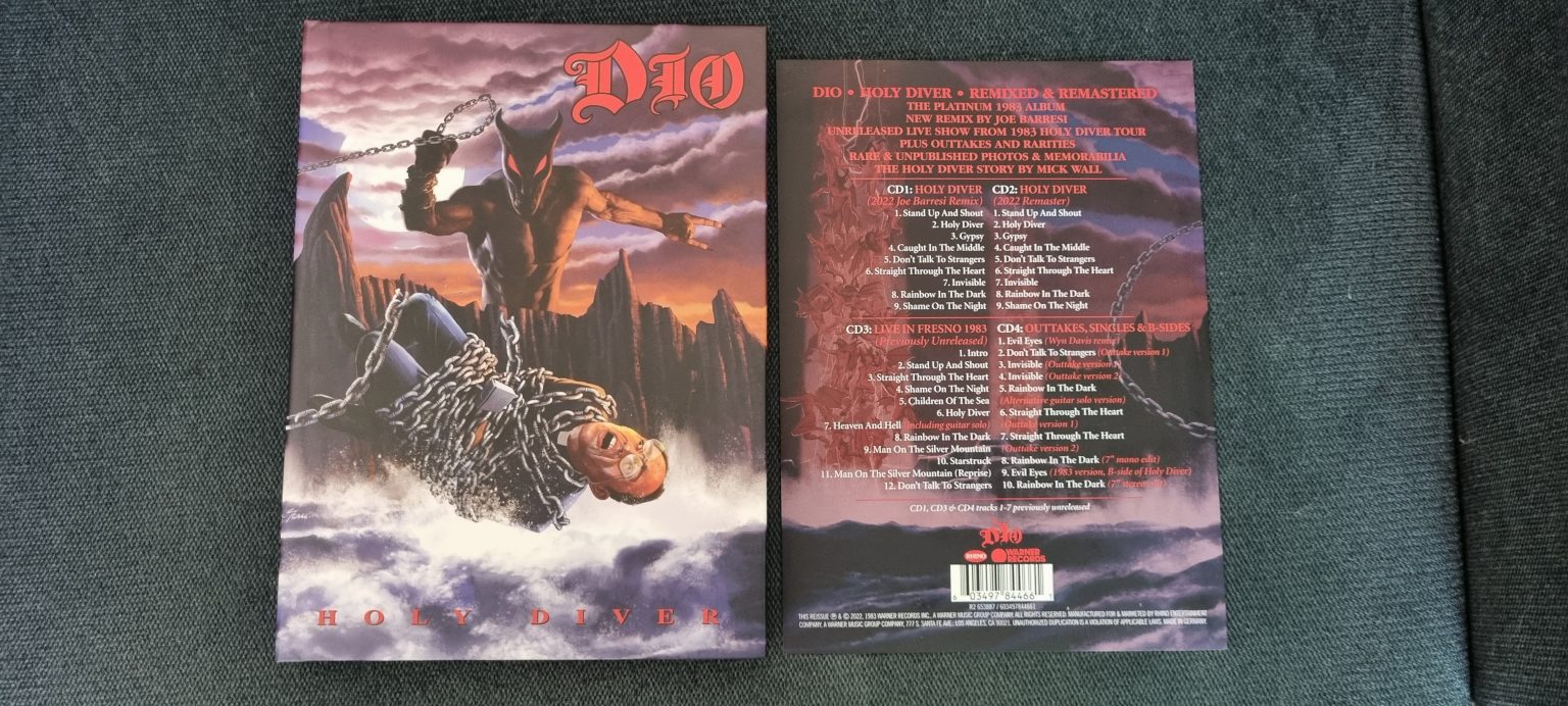 Dio – Holy Diver Super Deluxe Box Set [2022] – Consultoria do Rock